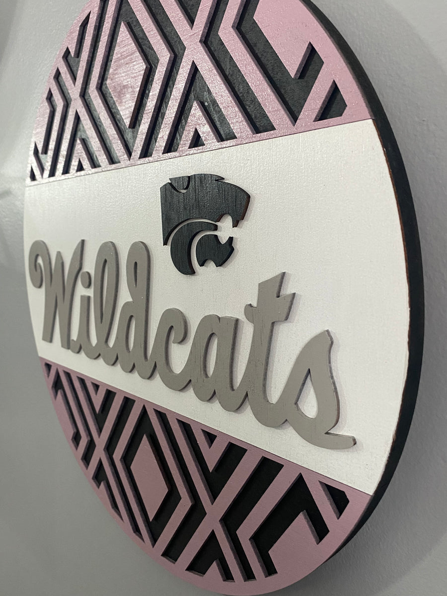 K-State Wildcats Door Hanger – Wreaths Unleashed
