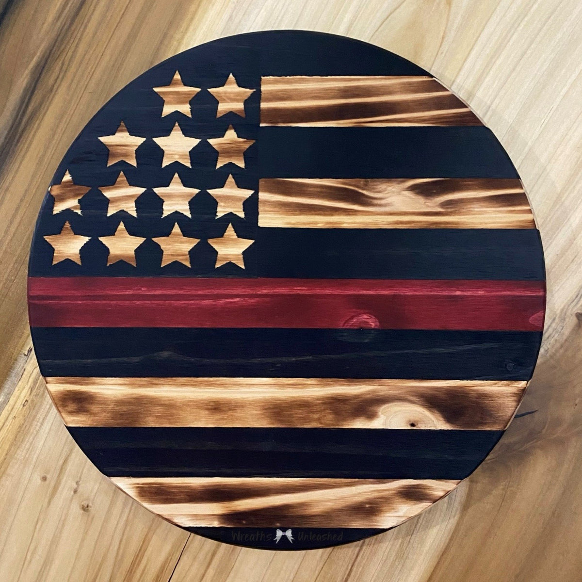 Thin Red Line Fire Flag – Wreaths Unleashed